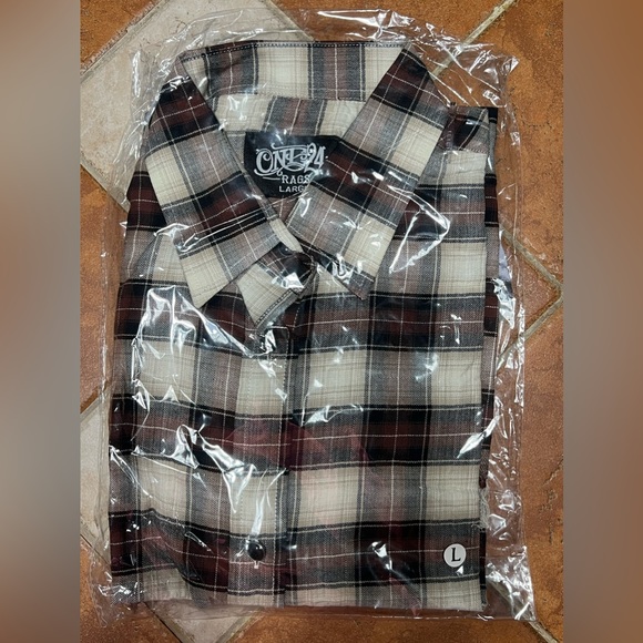 One24 Rags | Tops | Vintage Football Field Plaid | Poshmark